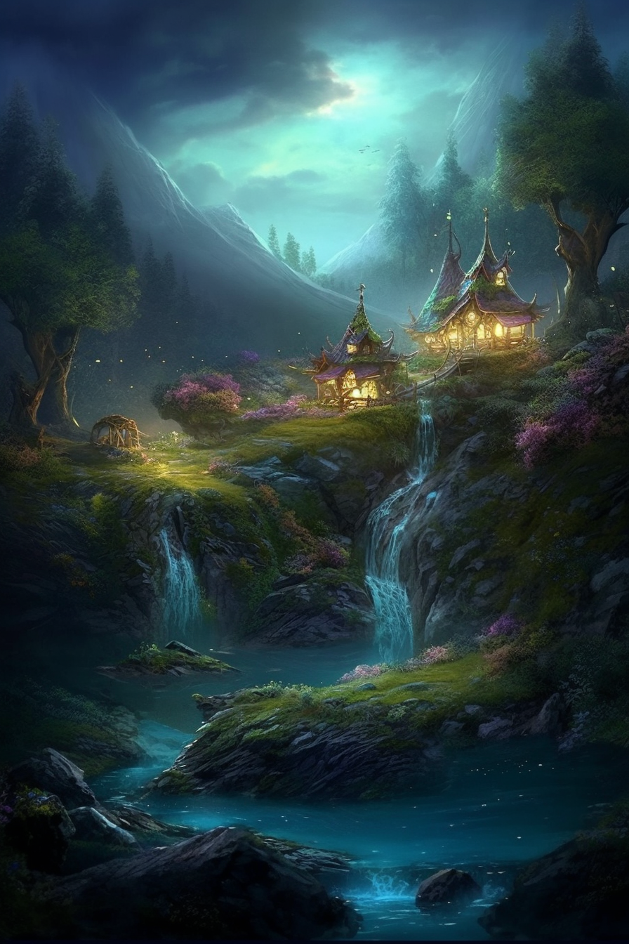 Land Of The Fae - Fantasy Backgrounds